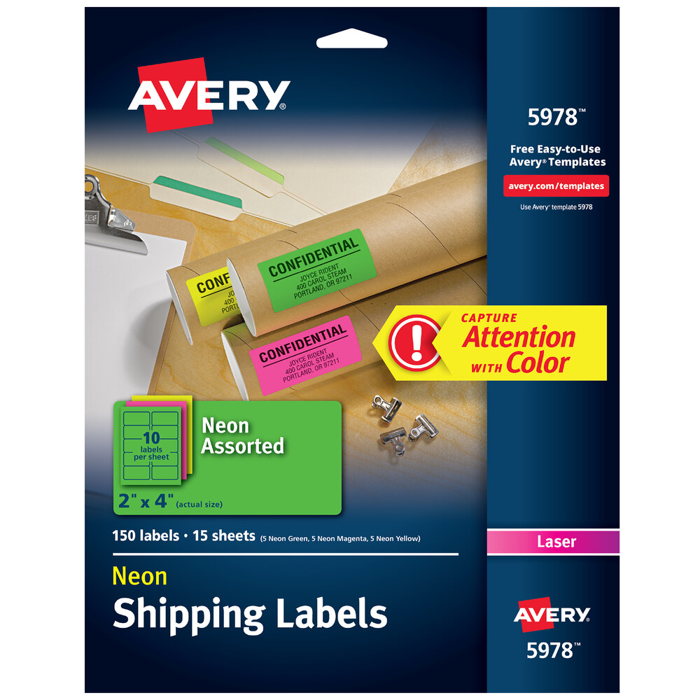 avery-5978-2-x-4-high-visibility-assorted-neon-id-labels-150-pack