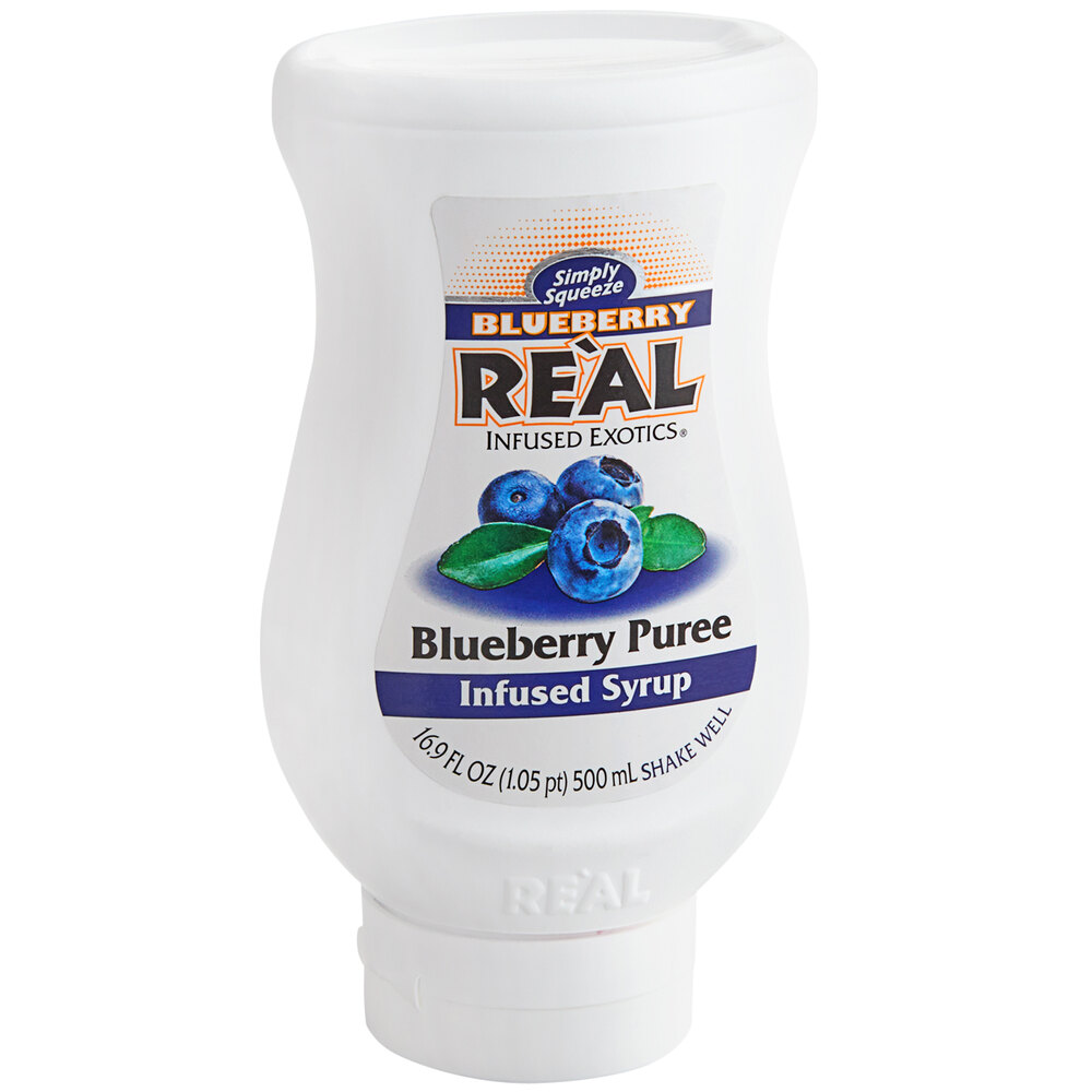 Real Blueberry Puree Infused Syrup - 16.9 fl. oz. Bottle