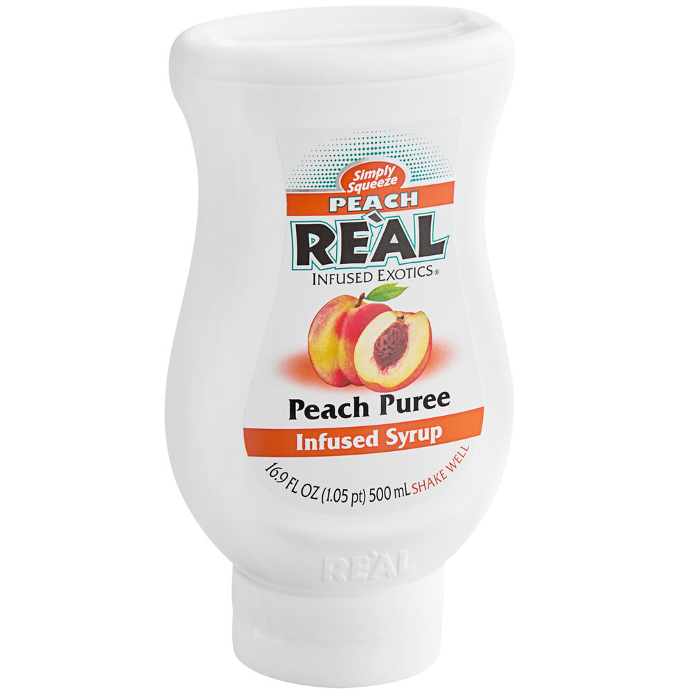 Real Peach Puree Infused Syrup 16.9 fl. oz.