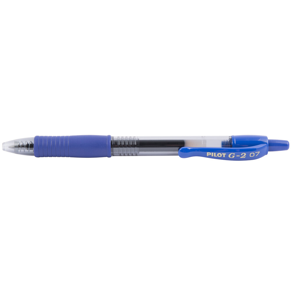 Pilot PIL31021 Blue Fine Point 0.7mm G2 Premium Retractable Rollerball ...