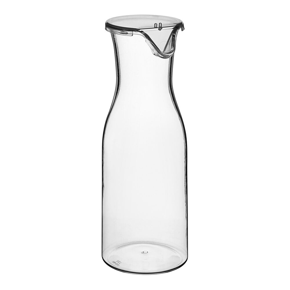 GET BW-1892-CL 56 oz. Customizable Polycarbonate Wine / Juice Decanter ...