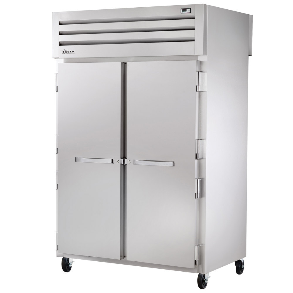 True STA2RPT-2S-2S-HC Spec Series 52 5/8" Solid Door Pass-Through ...
