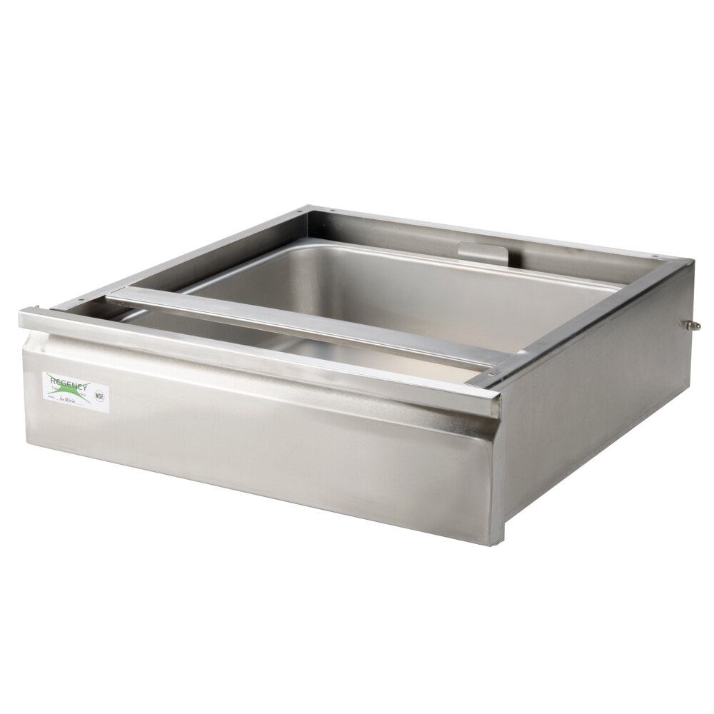 Regency 20" x 20" x 5" Drawer with Stainless Steel Front