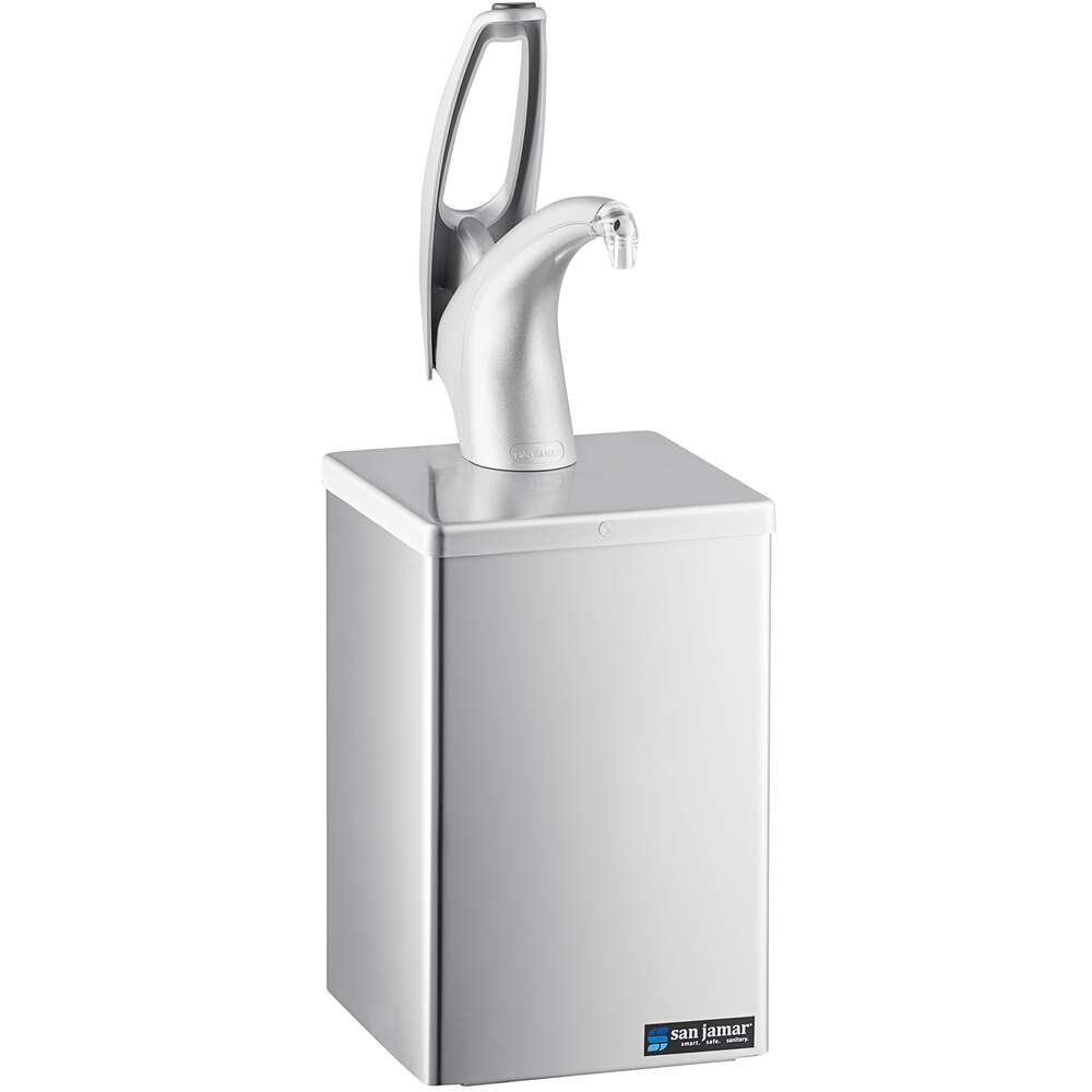 San Jamar P4800 FrontLine Countertop Condiment Dispenser Box with ...
