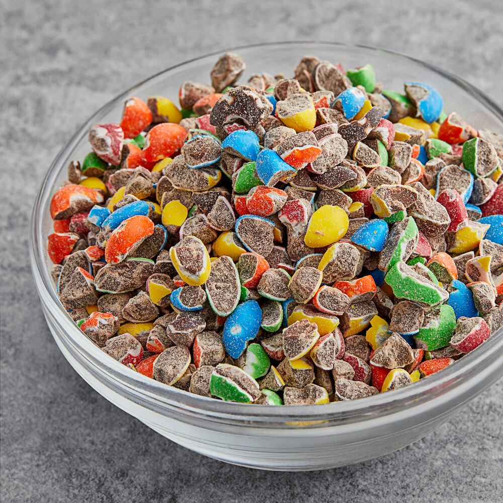 M&M's Candy Topping - Chopped, 10 lbs. | WebstaurantStore