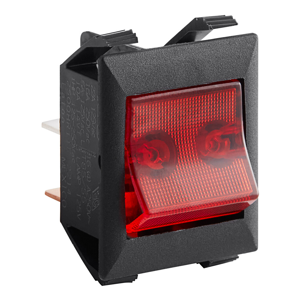 Hatco 02.19.075.00 Switch Roc Dpst 22a 120v Red