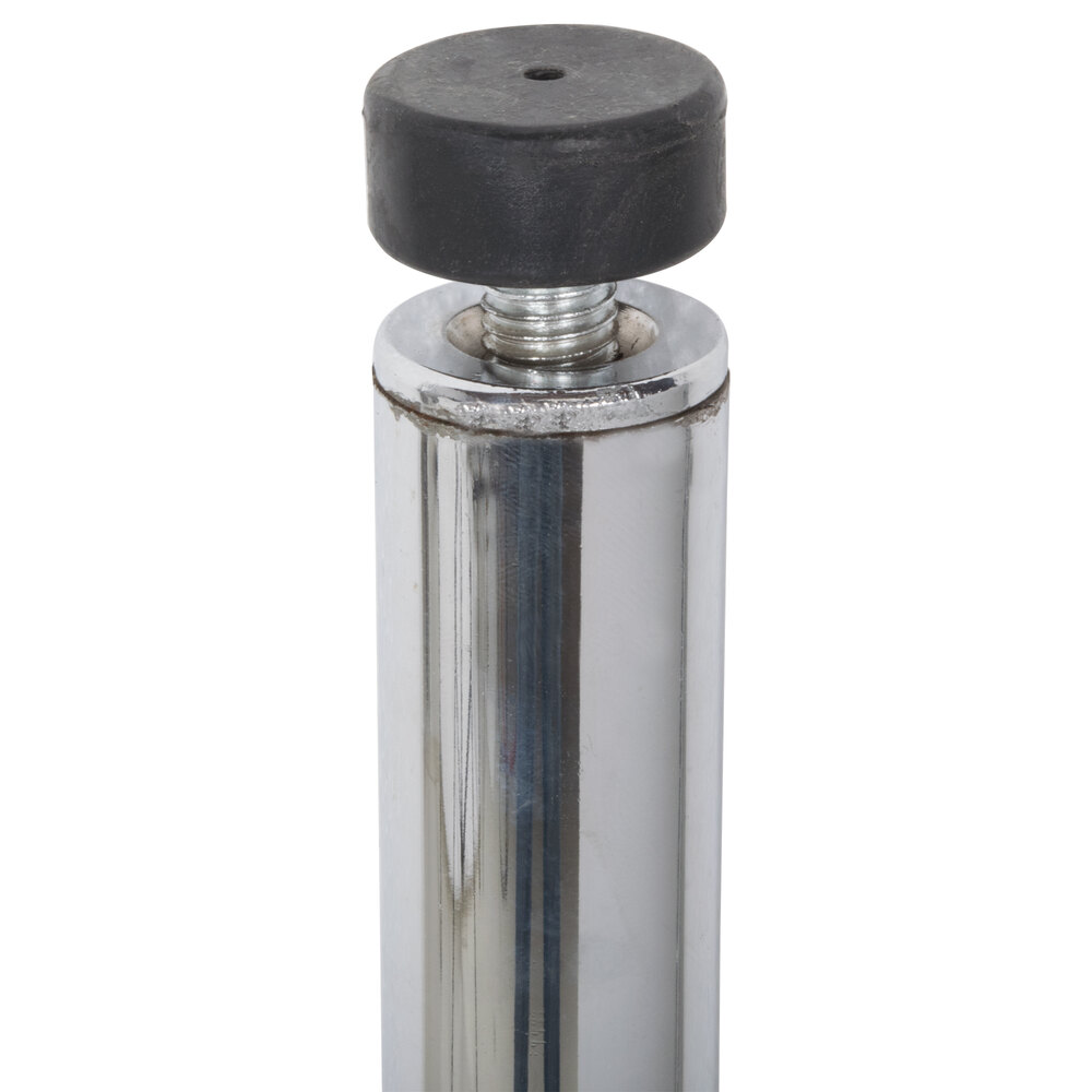 Regency 74" Knock Down Chrome Post