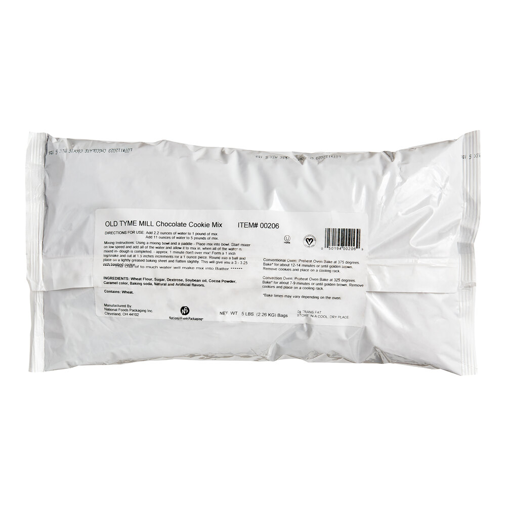 5 lb. Chocolate Cookie Mix - 6/Case
