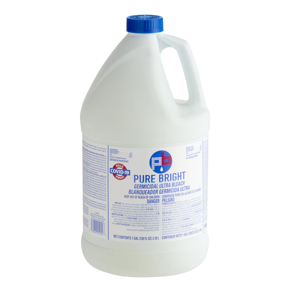 Pure Bright Germicidal Ultra Bleach (1 Gallon) - 6/Case