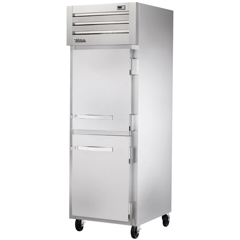 True STR1F-2HS-HC Spec Series 27 1/2" Solid Half Door Reach-In Freezer