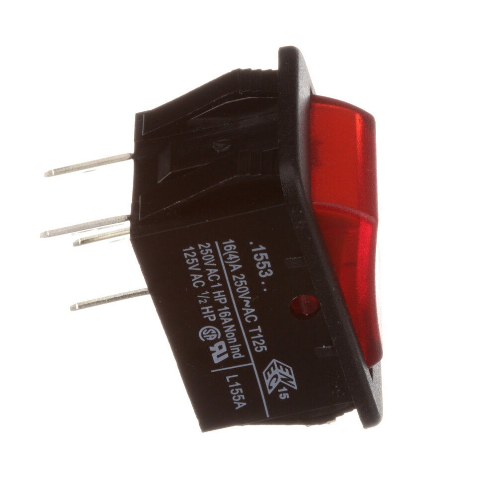 Grindmaster-Cecilware L155AL Switch Red Rocker - Power Java/Urn