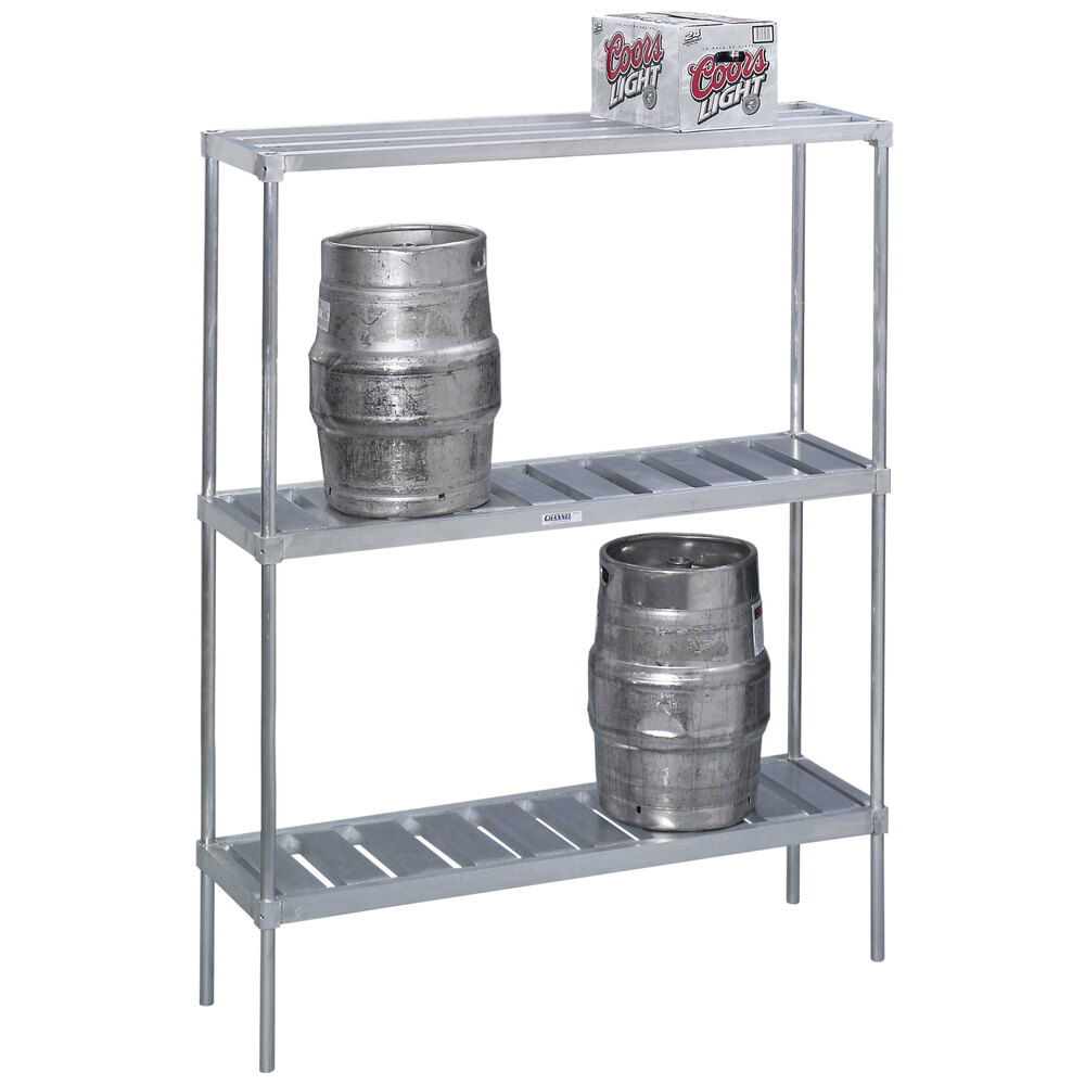 Channel KAR60 6 Keg Rack - 60" x 17" x 68"