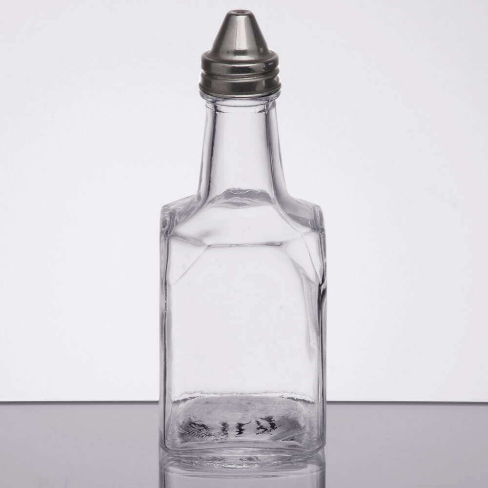 Choice 6 oz. Oil and Vinegar Cruet with Pourer