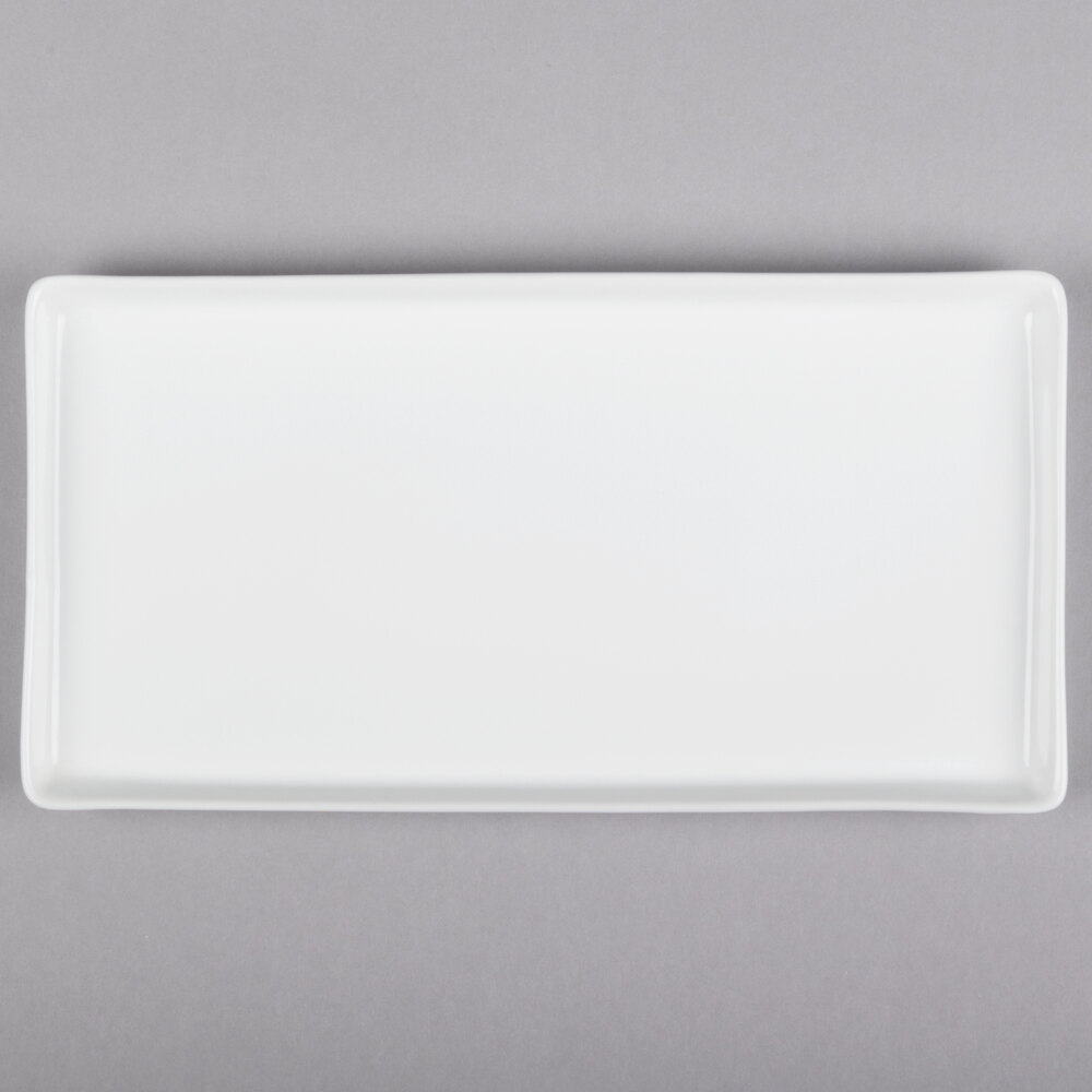 Libbey 911194481 Chef's Selection 13" x 6 3/4" Aluma White Porcelain ...