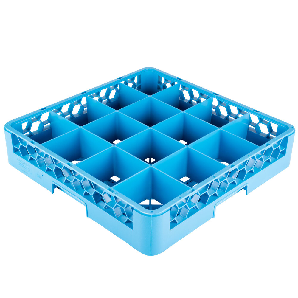 Carlisle RG1614 OptiClean 16 Compartment Glass Rack