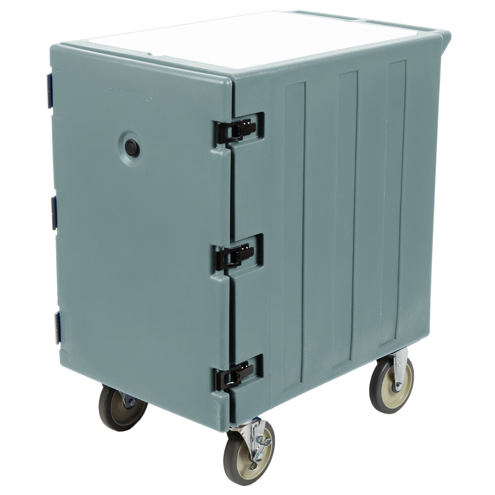 Cambro 1826LBC401 Camcart® Slate Blue Single Compartment Mobile Cart ...