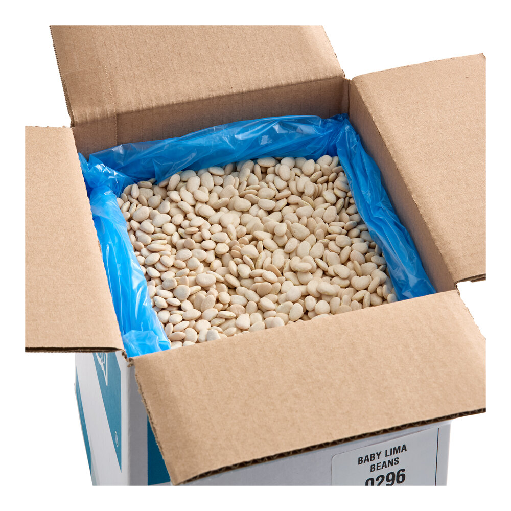 Dried Small Lima Beans - 20 lb.