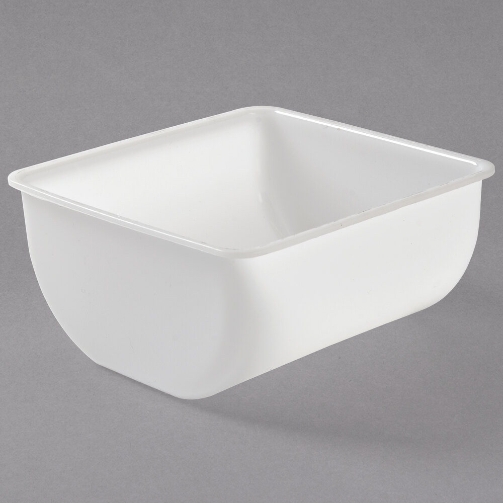 TableCraft 107 One Quart Condiment Dispenser Insert - White