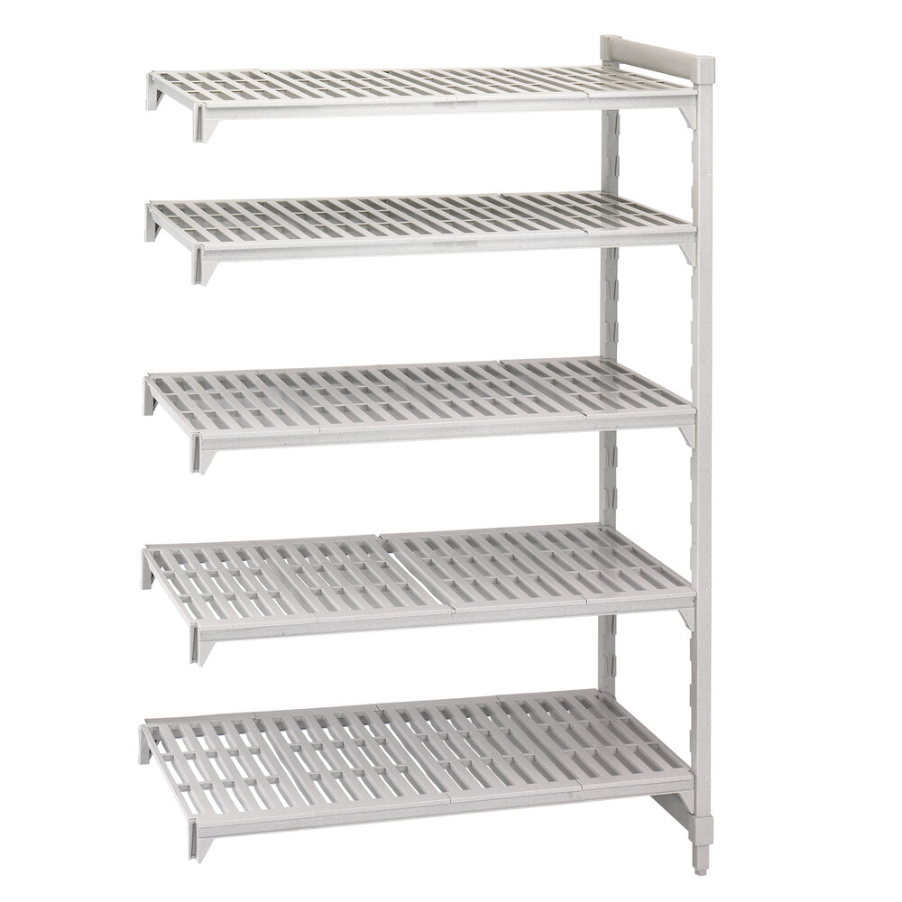 Cambro CPA244884V5PKG Camshelving® Premium 5 Shelf Vented Add On Unit ...
