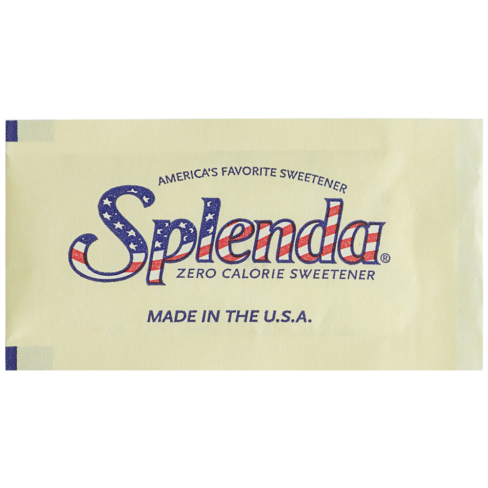 Splenda Packets (2000/Case) - WebstaurantStore