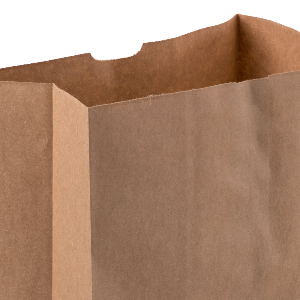 Duro 1/6 Brown Paper Barrel Sack - 500/Bundle