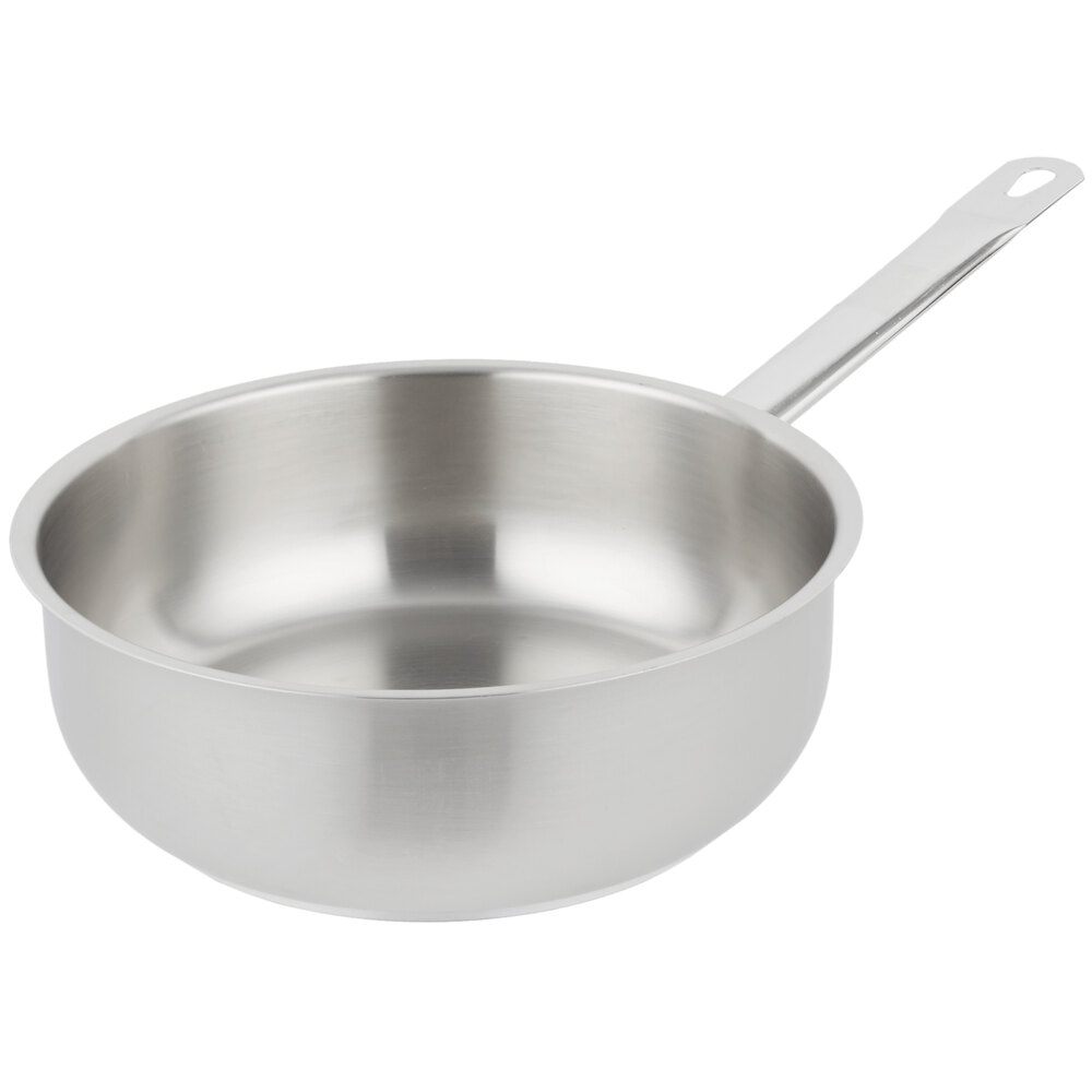 Vollrath 3153 Centurion 4.25 Qt. Stainless Steel Saucier Pan with ...