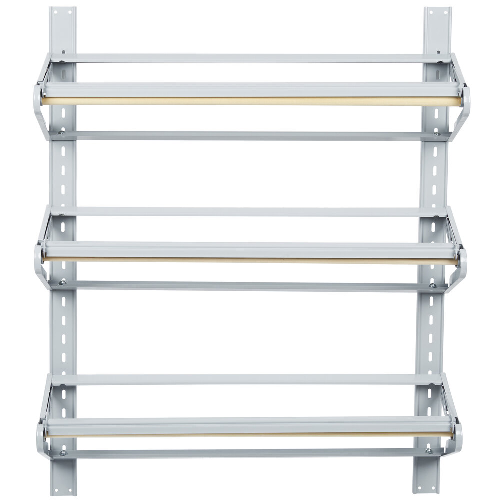 Bulman T292-30 30" Horizontal Three Paper Roll Wall Rack