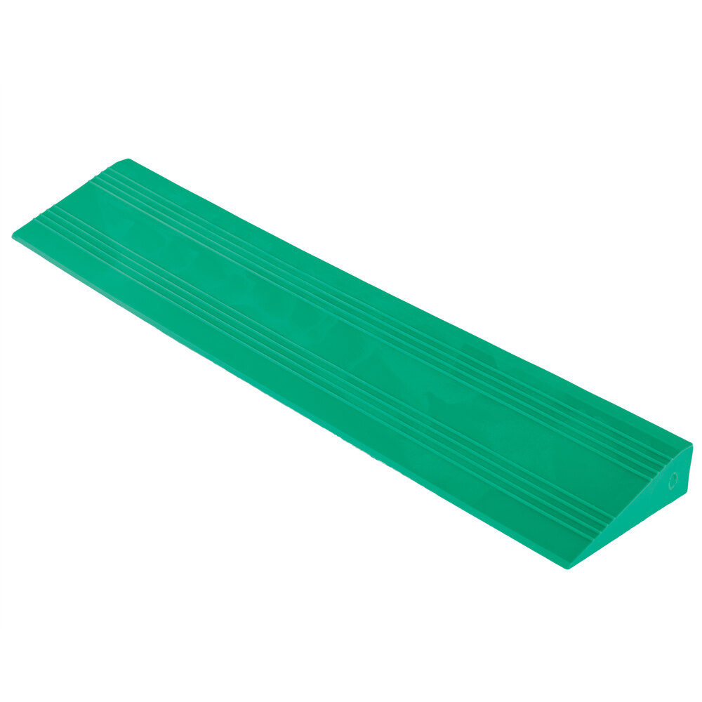 Cactus Mat 2557-GFCR Poly-Lok 2 1/2" x 14" Green Vinyl Interlocking ...