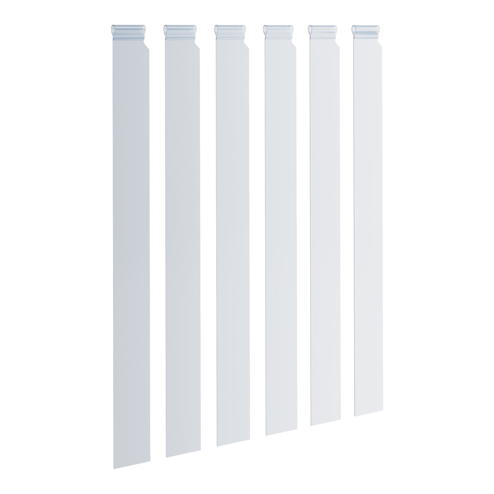 Curtron M108-S-80-6PK 8" x 80" Standard Replacement Door Strip - 6/Pack