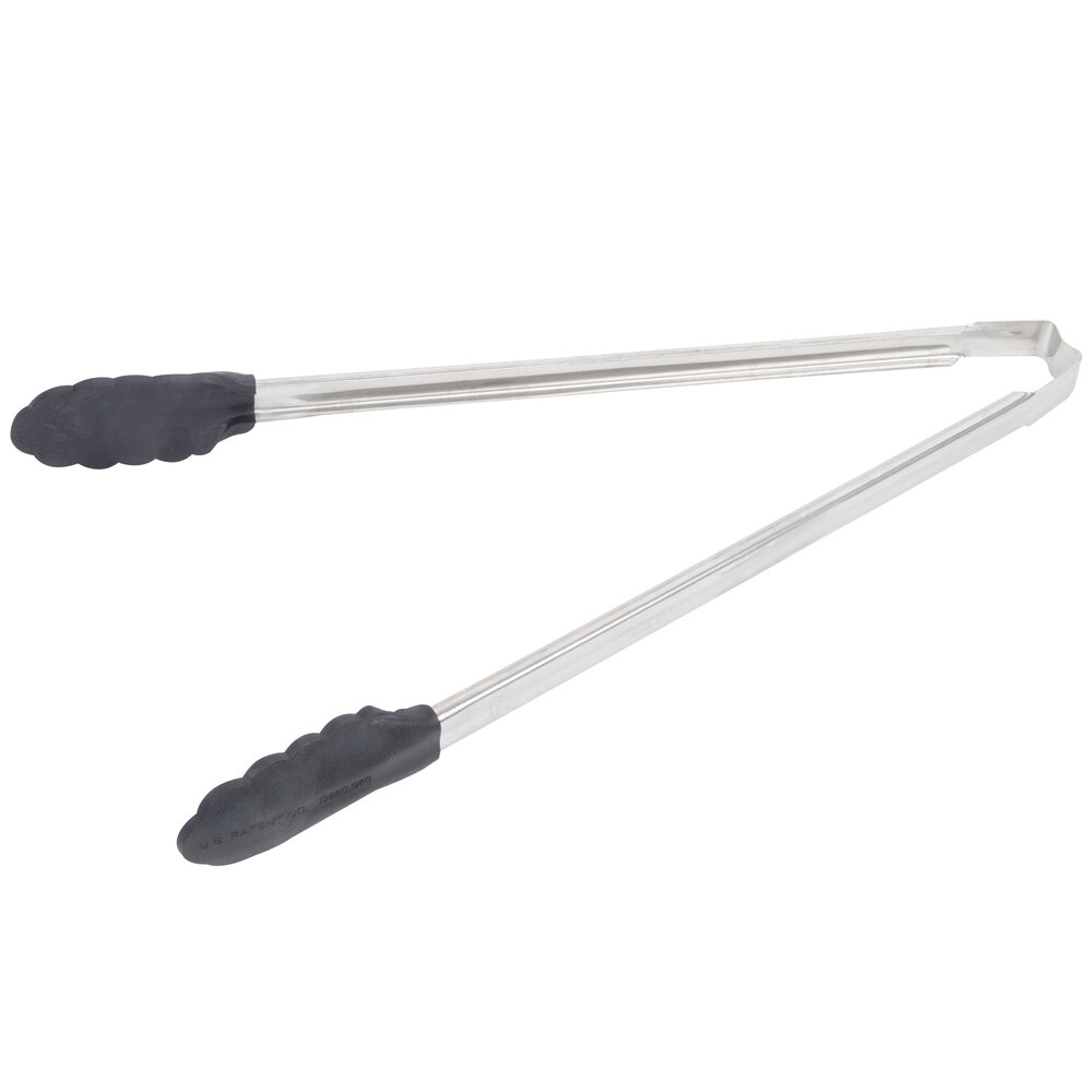 Vollrath 4781612 Jacob's Pride 16" High Heat Nylon Tip Cooking Tongs ...