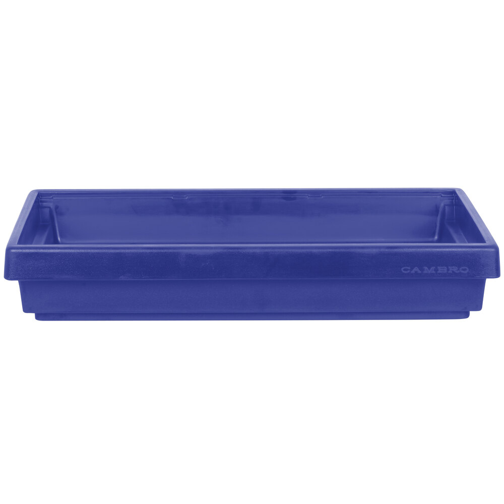 Cambro BUF48 42" x 24" x 7" Navy Blue Buffet Bar Base