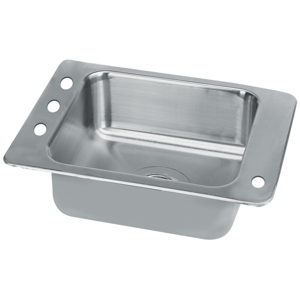 Advance Tabco SCH-1-3119R 1 Bowl Stainless Steel Drop-In Classroom Sink ...