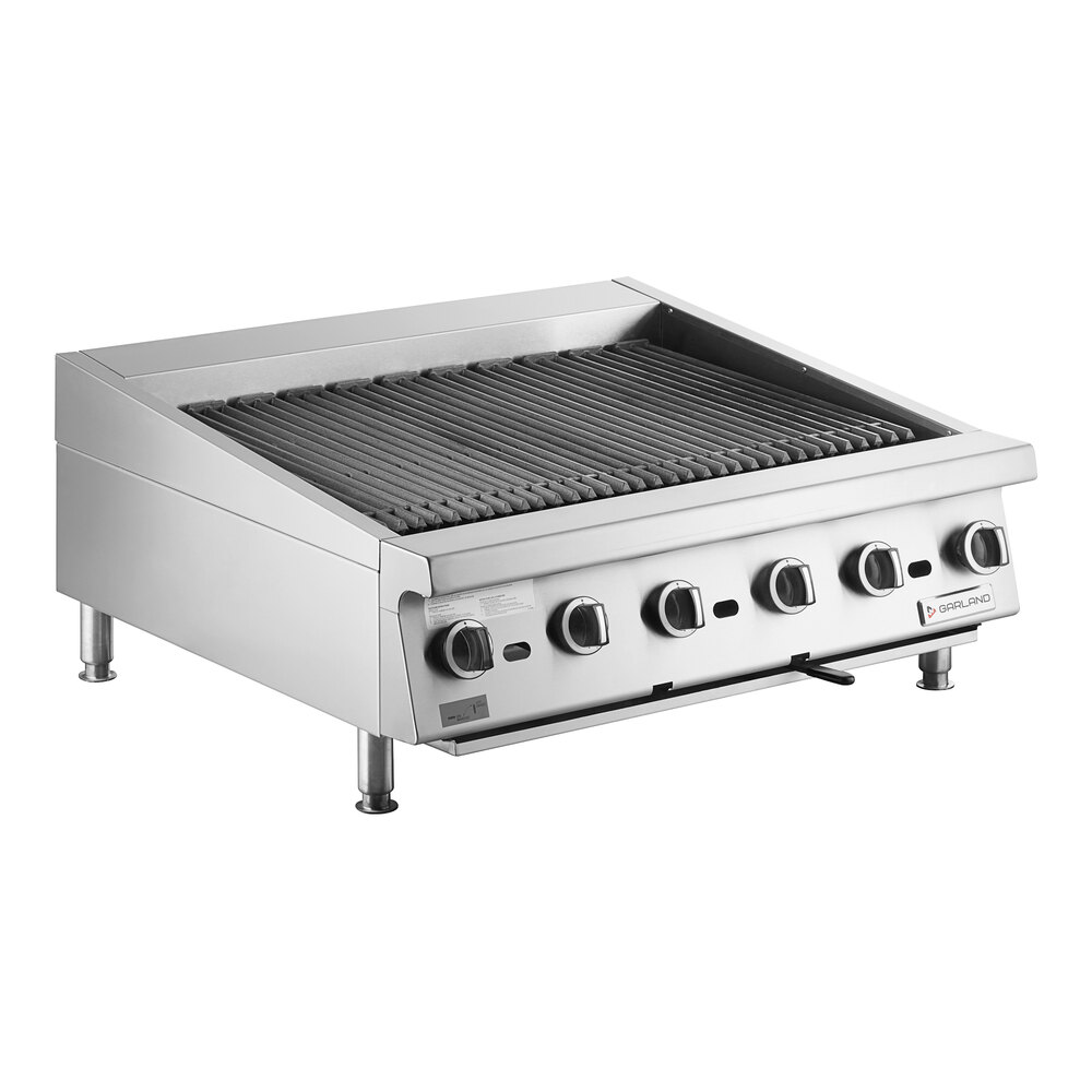 Garland GTBG36-AR36 Liquid Propane 36" Radiant Charbroiler with ...