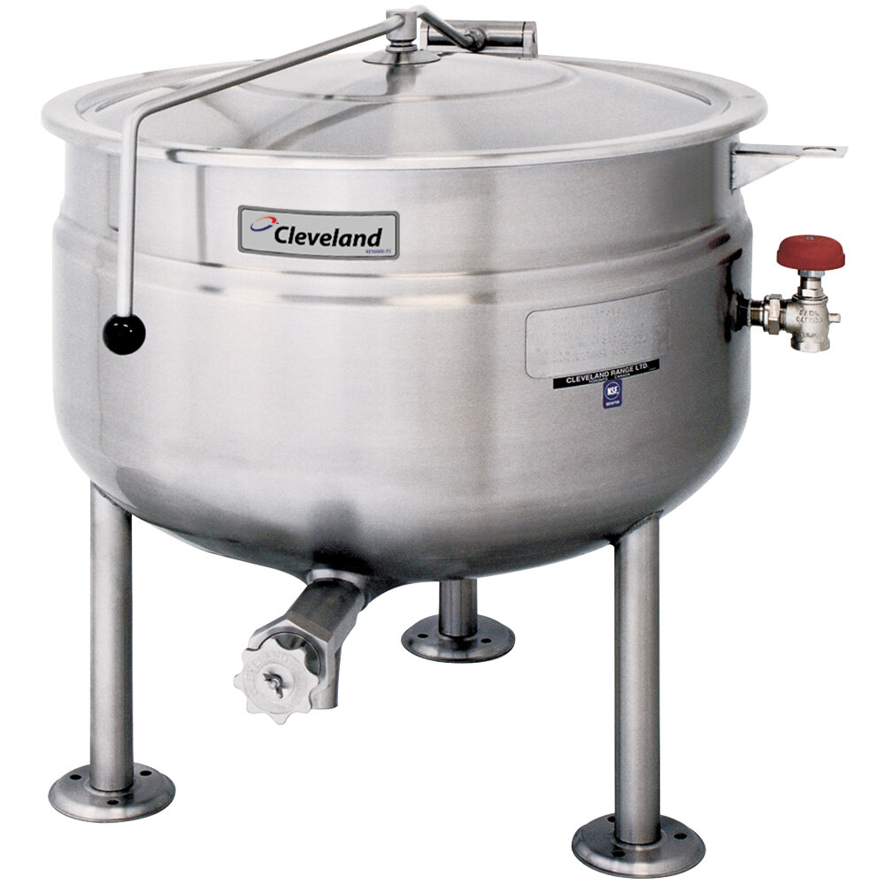 Cleveland KDL-80-SH Short Series 80 Gallon Stationary Full Steam ...