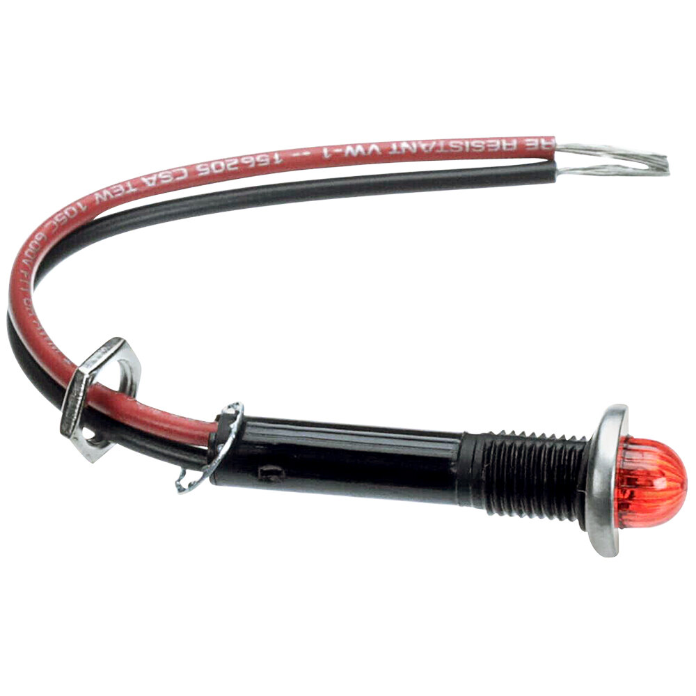 Crown Steam 4661-4 Pilot Light Temp Red 250 Volt