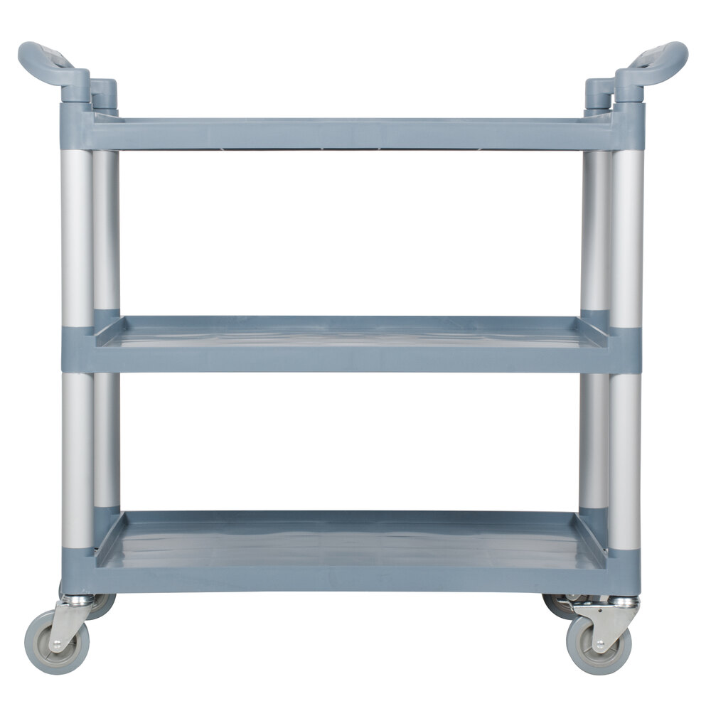 Gray Utility Cart with Wheels - Sold at WebstaurantStore