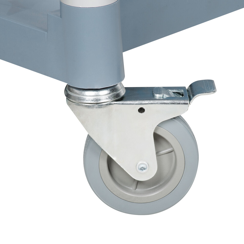 Gray Utility Cart with Wheels - Sold at WebstaurantStore