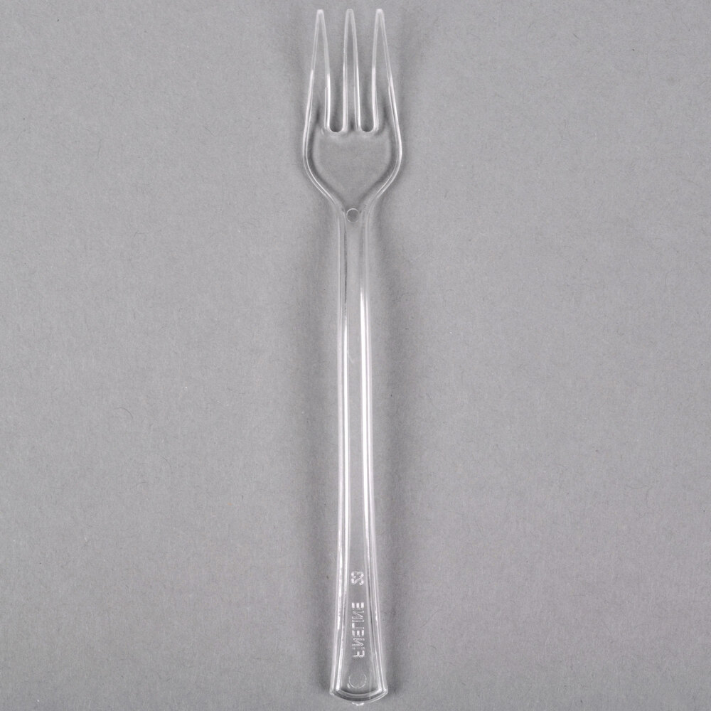 Fineline Tiny Temptations 6500-CL 3 7/8" Tiny Tines Clear Plastic ...
