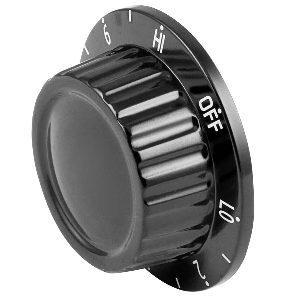 APW Wyott 2R-55825 Knob, Infinite No Logo (Hi Off
