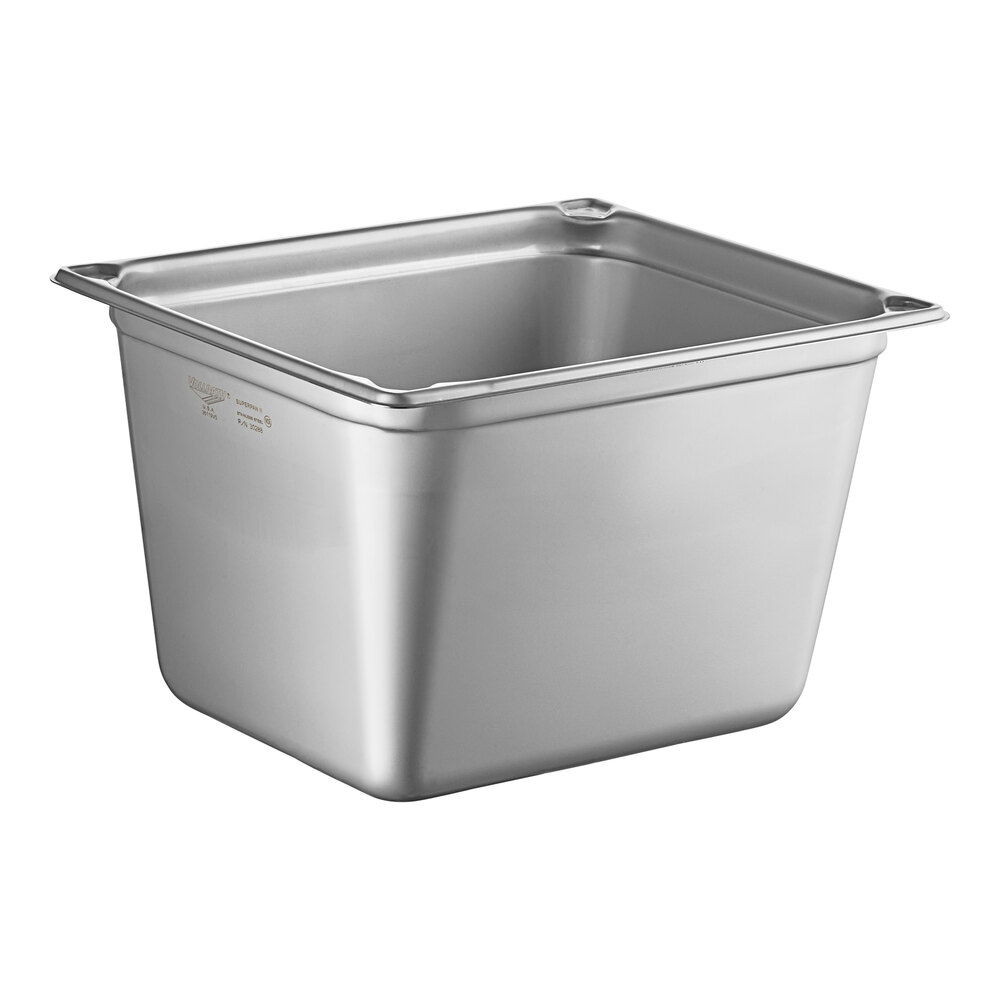 Vollrath 30288 Super Pan® 1/2 Size 8" Deep Heavy-Duty Stainless Steel ...