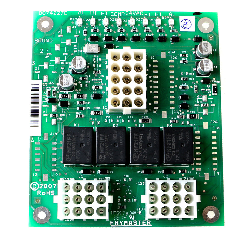 Frymaster 1066670 Pcb Assy,Intfc(Smt)Fast S/Plt
