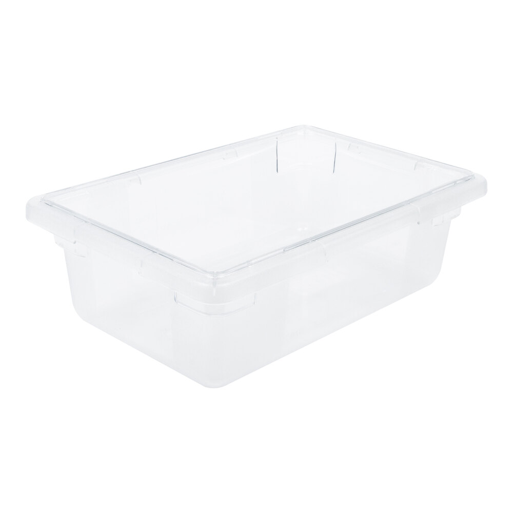 Carlisle 1061107 StorPlus 18" x 12" x 6" Clear Food Storage Box