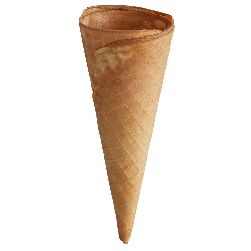 Dutch Treat Ice Cream Sugar Cones 300 / Case | WebstaurantStore