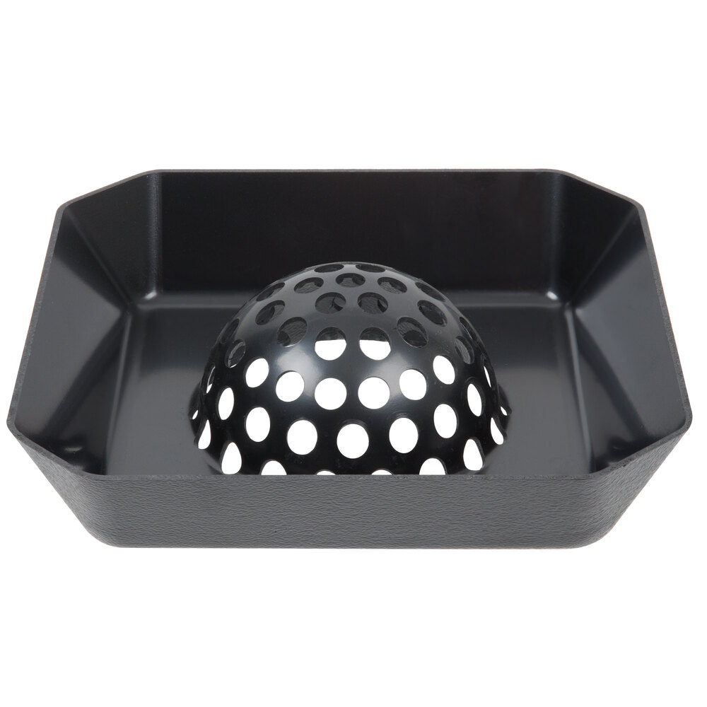 FMP 102-1143 Plastic Dome Floor Sink Strainer - 8" x 8"