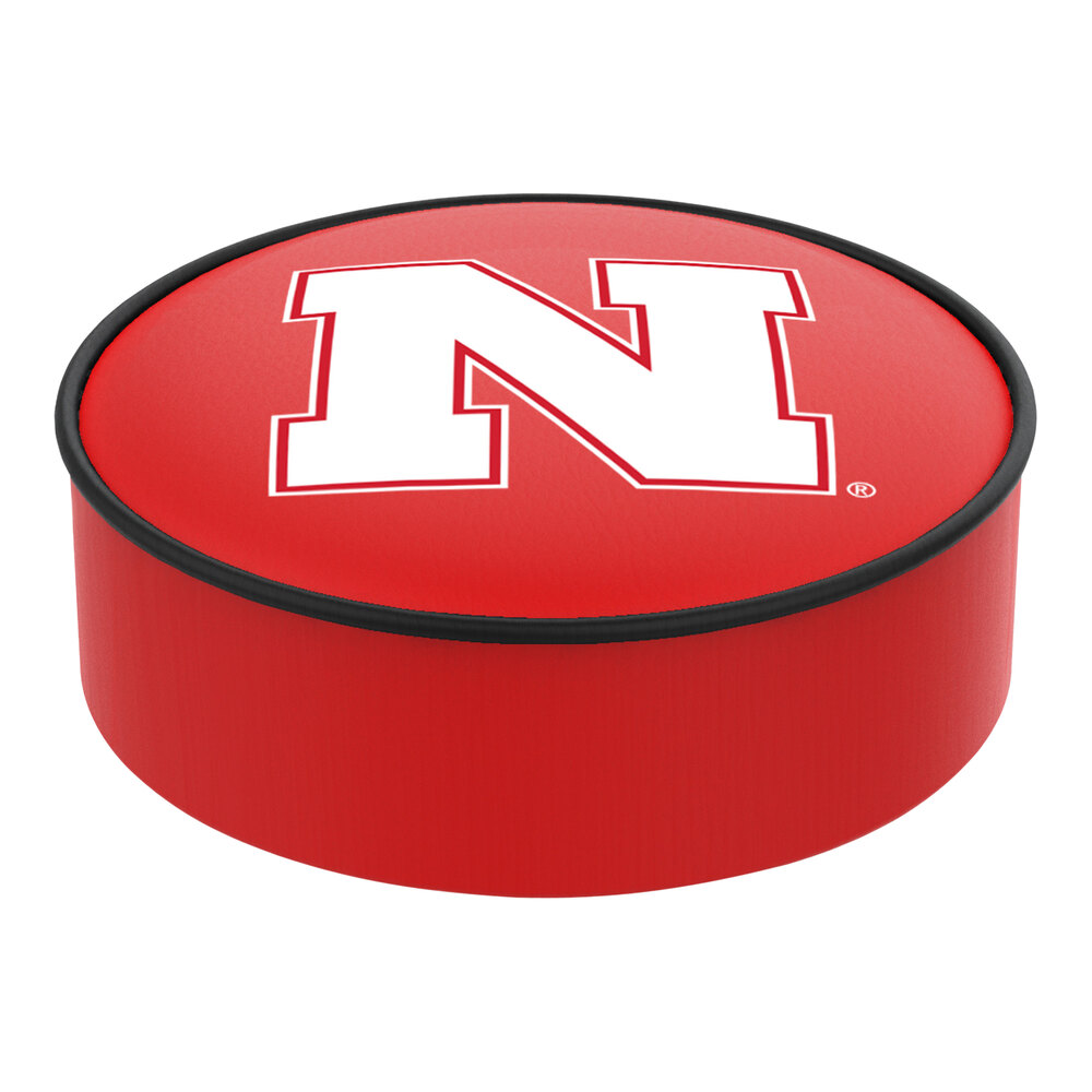 Holland Bar Stool BSCNebrUn 14 1/2" University of Nebraska Vinyl Bar ...