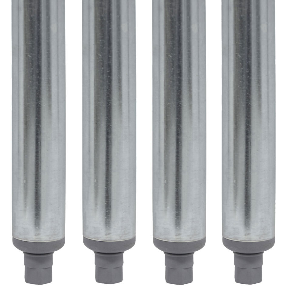 Advance Tabco SU-11A 18" Galvanized Steel Legs - 4/Set