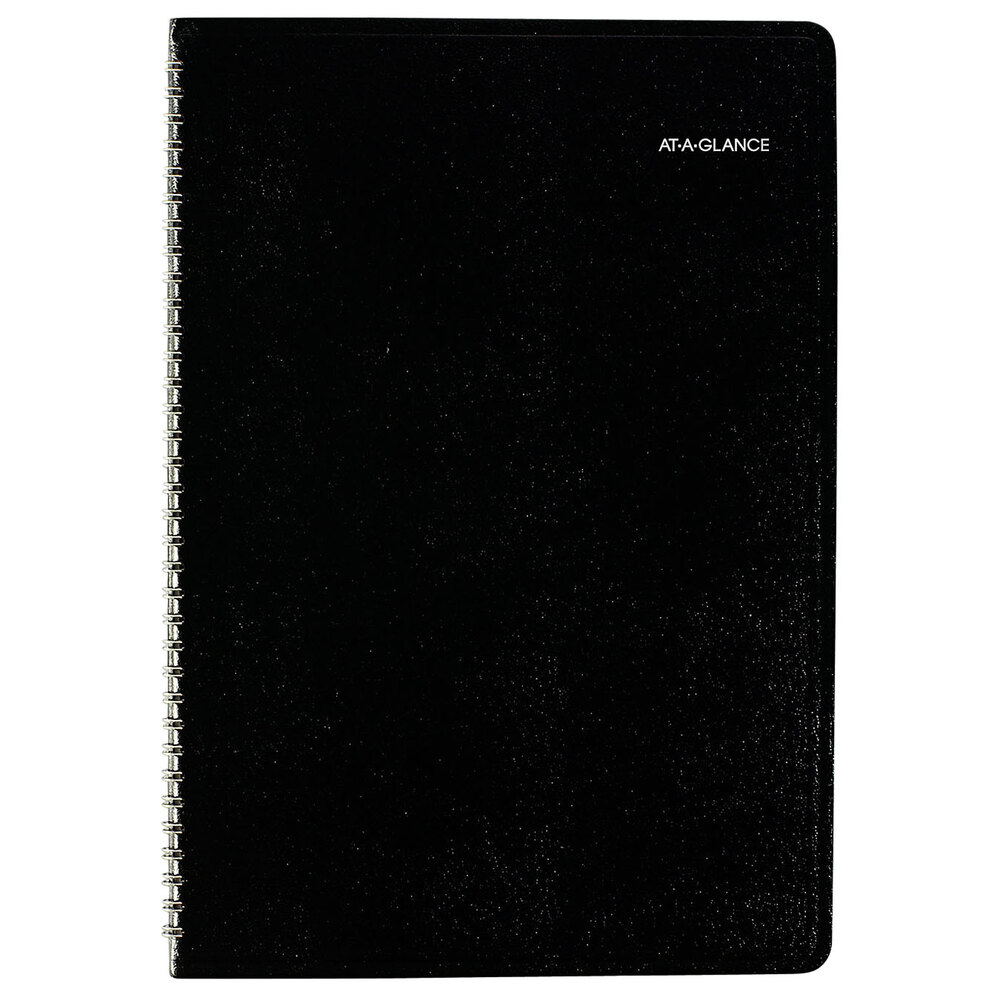 At-A-Glance G47000 DayMinder 7 7/8" x 11 7/8" Black December 2025 ...
