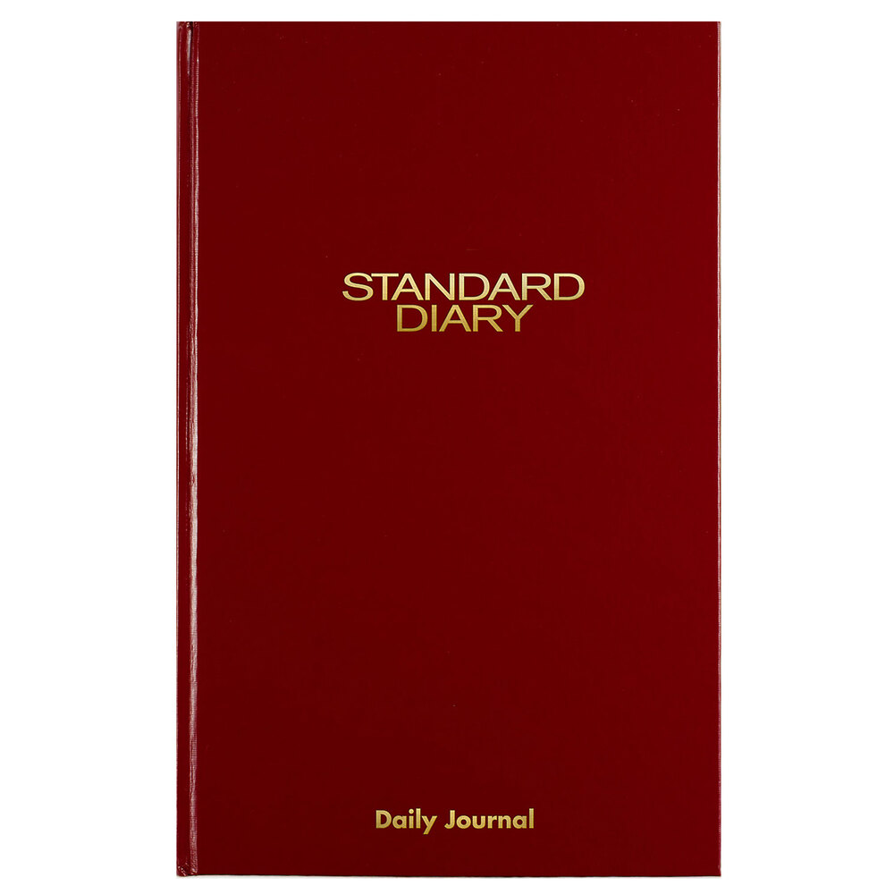 At-A-Glance SD37713 7 11/16" x 12 1/8" Red 2026 Daily Journal