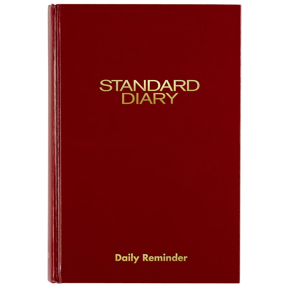 At-A-Glance SD38913 5 5/8" x 8 3/8" Red 2026 Daily Reminder Diary