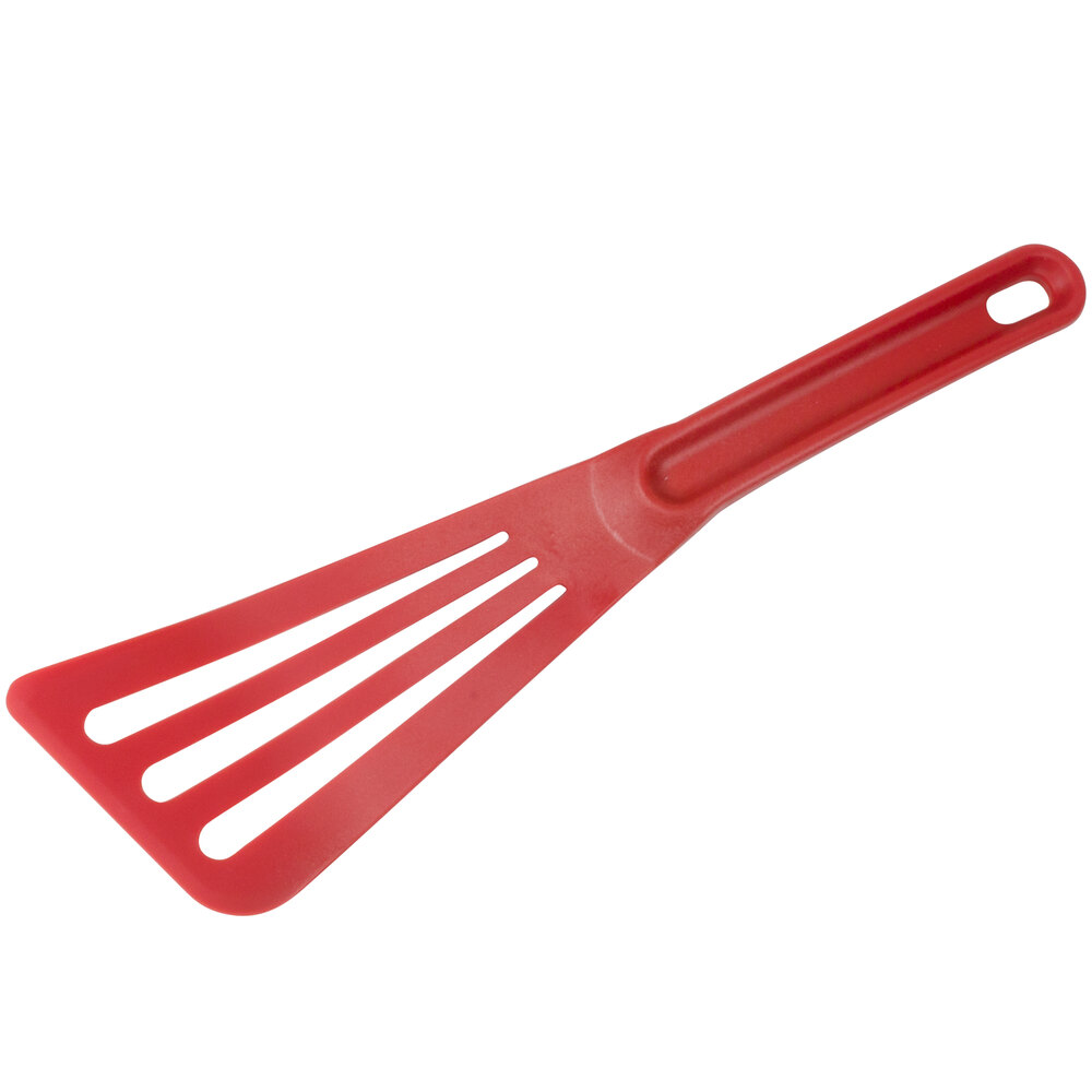 Mercer Culinary M35110RD Hell's Tools® 12" Red High Temperature Slotted ...